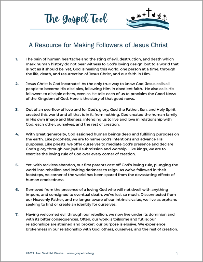 About The Gospel Tool – The Gospel Tool